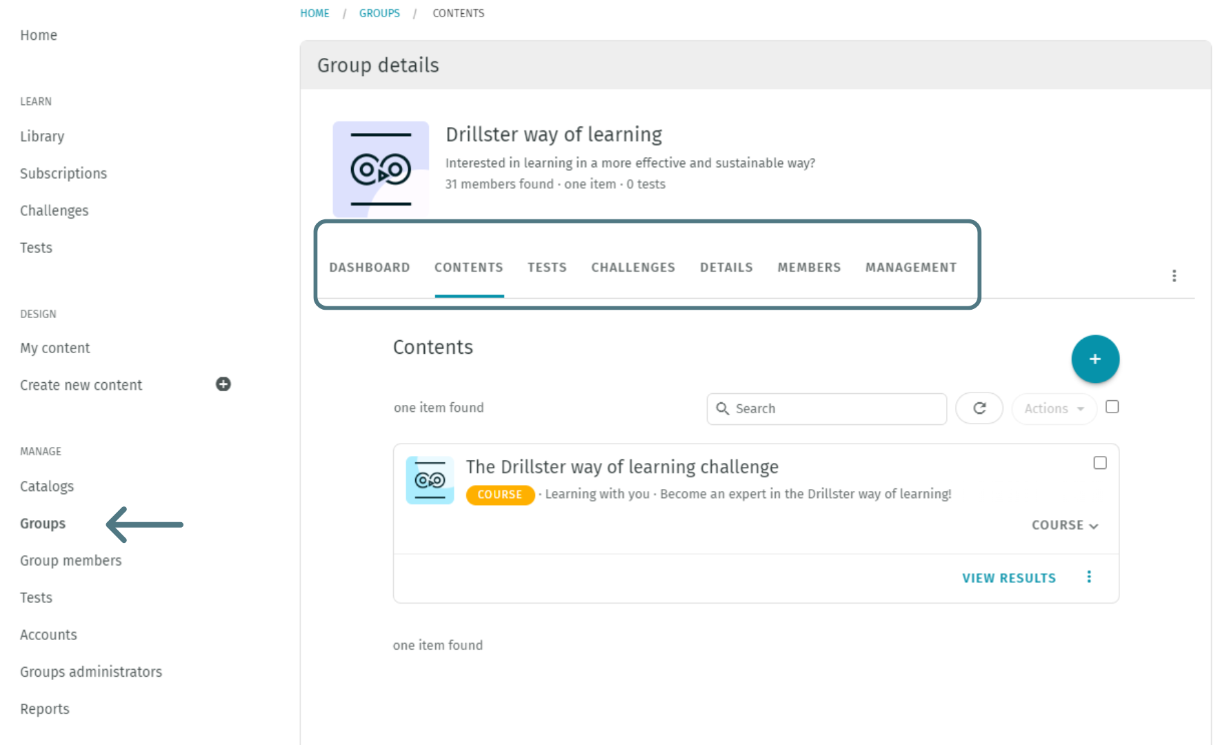 Groups – Drillster Support & Info