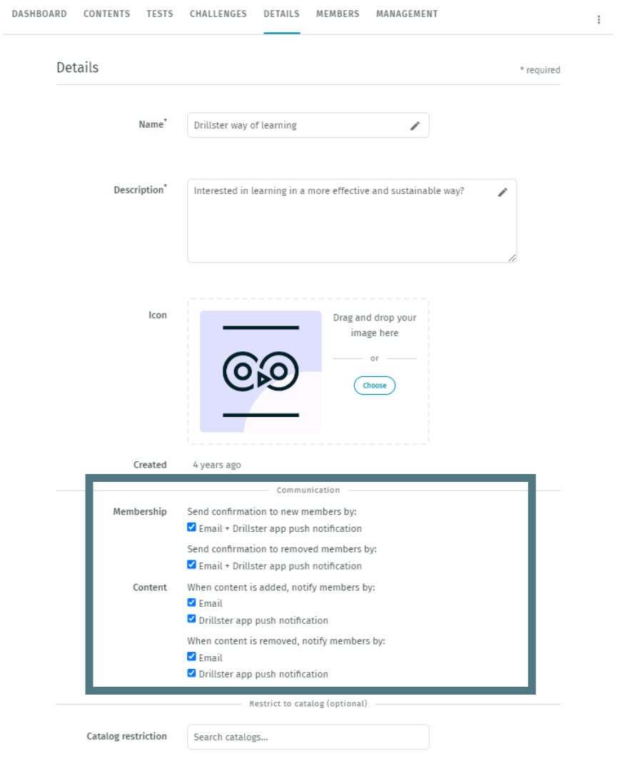 Groups – Drillster Support & Info