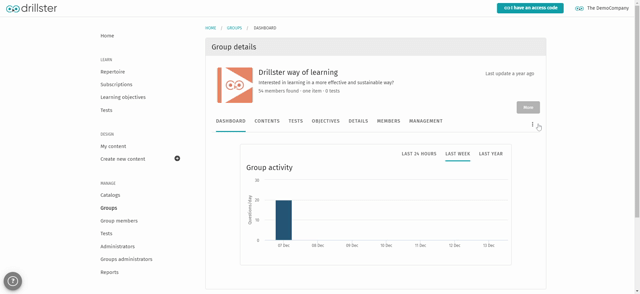 Group reports – Drillster Support & Info