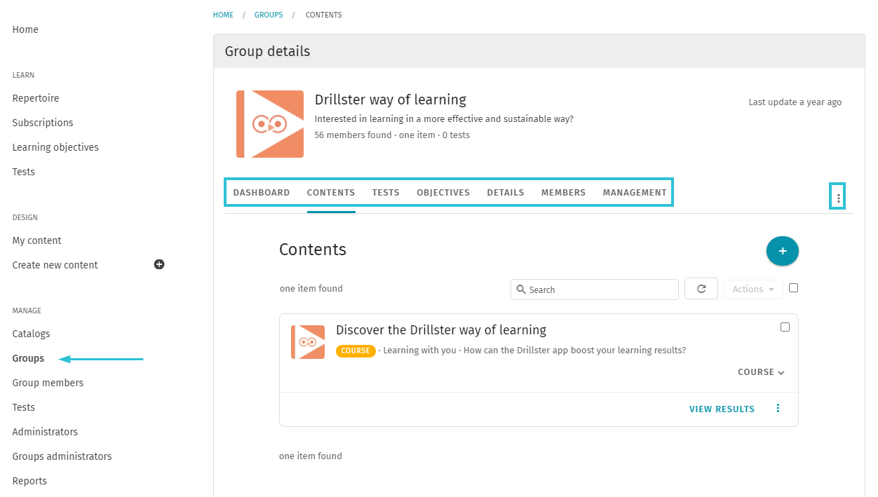 Groups – Drillster Support & Info