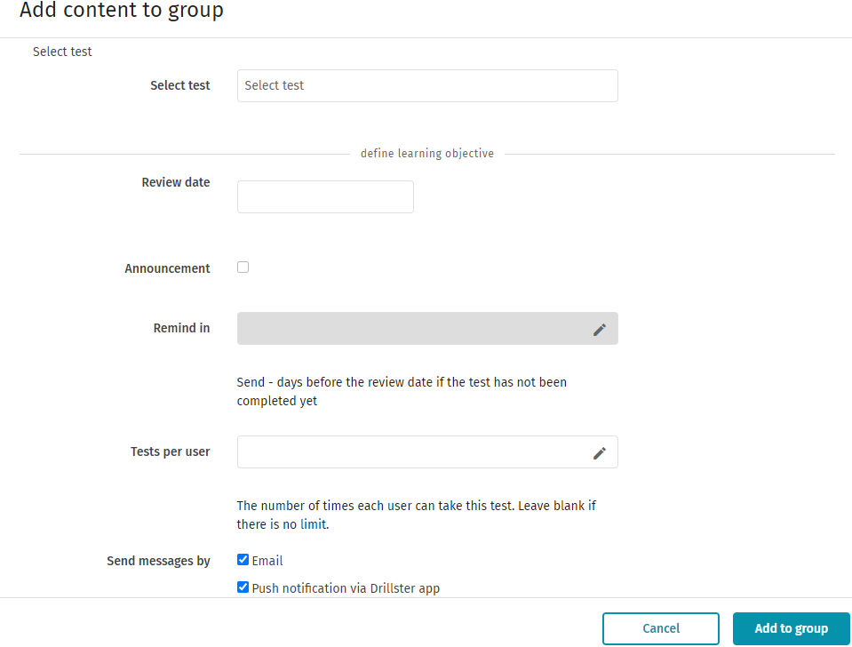 Groups – Drillster Support & Info